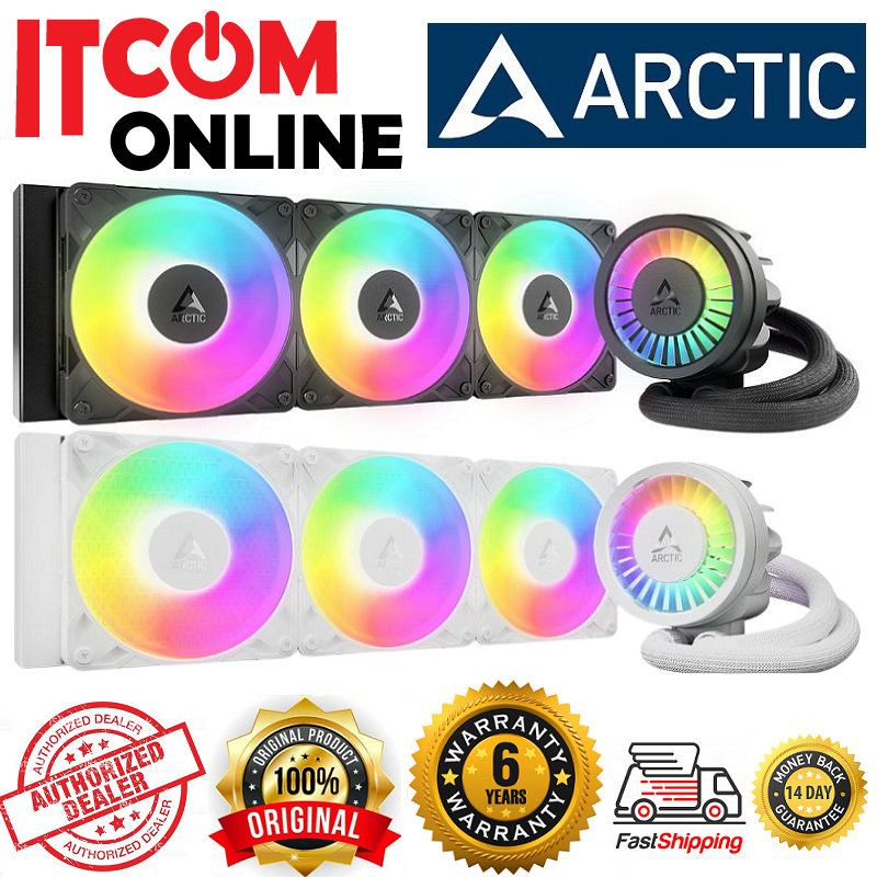 ARCTIC LIQUID FREEZER III PRO 360 ARGB & NO ARGB 360mm AIO WATER ...