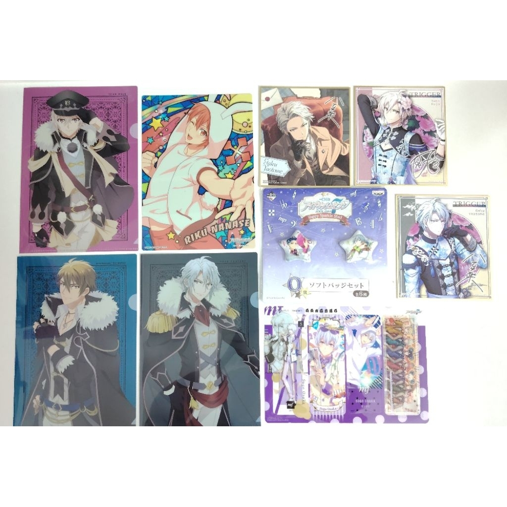 IDOLiSH7 official merch (3/5) Gaku Yaotome Tenn Kujo Momo Yuki Riku ...