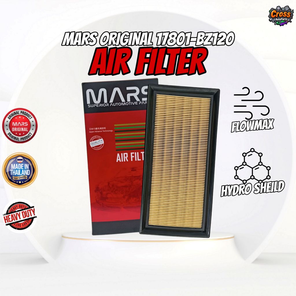MARS AIR FILTER - PEROUDA MYVI 3RD GEN D20N 2017 ABOVE | Shopee Malaysia