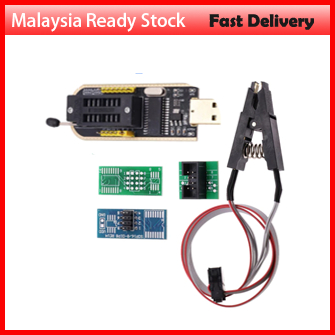 CH341A 24 25 Series EEPROM Flash BIOS USB Programmer SOIC8 SOP8 Test ...