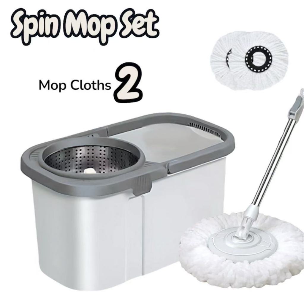 MOP spin mop Product model 4005 spin mop set | Shopee Malaysia