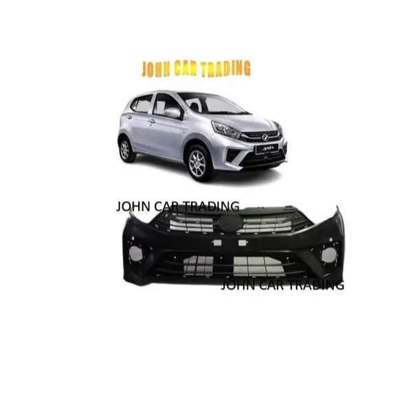 Perodua Axia 1.0 E 2019 Front Bumper Axia E Spec Bumper Depan Axia E ...