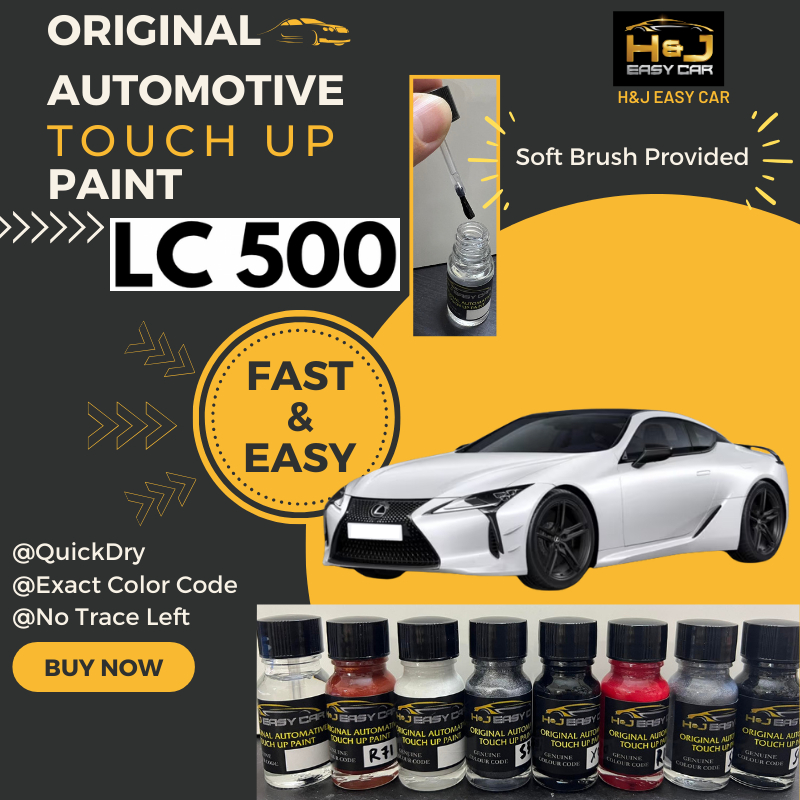 LEXUS LC500 Automotive Original COLOR CODE Touch Up Paint 10ML | Shopee ...