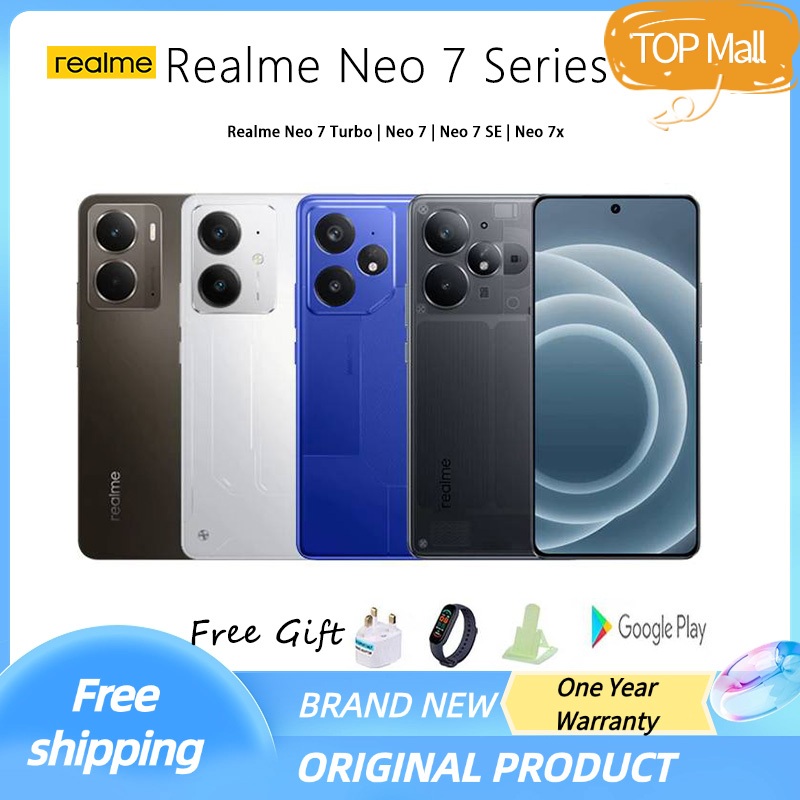 Realme Neo 7 Turbo Dimensity 9400e Neo 7 Dimensity 9300+ Neo 7 SE Dimensity 8400 Max Neo 7x ...