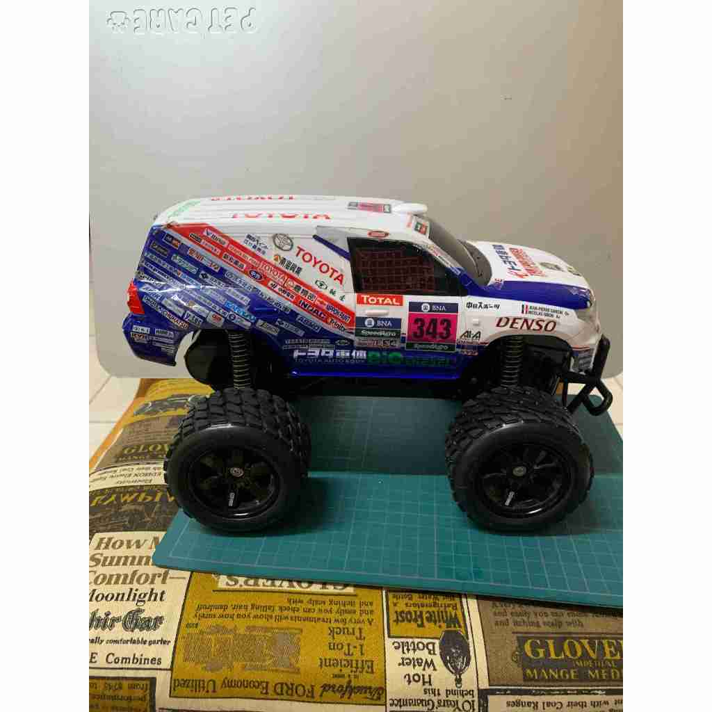 Good used condition CCP 2.4Ghz Remote control RC Toyota Rally WHITE ...