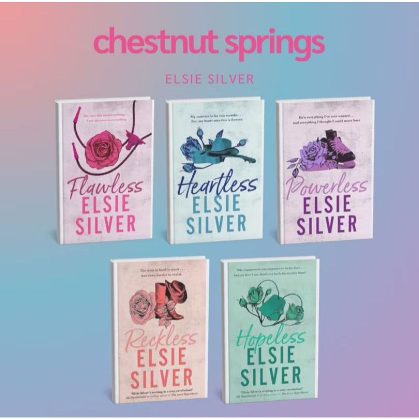 SET chestnut springs series by elsie silver flawless heartless ...