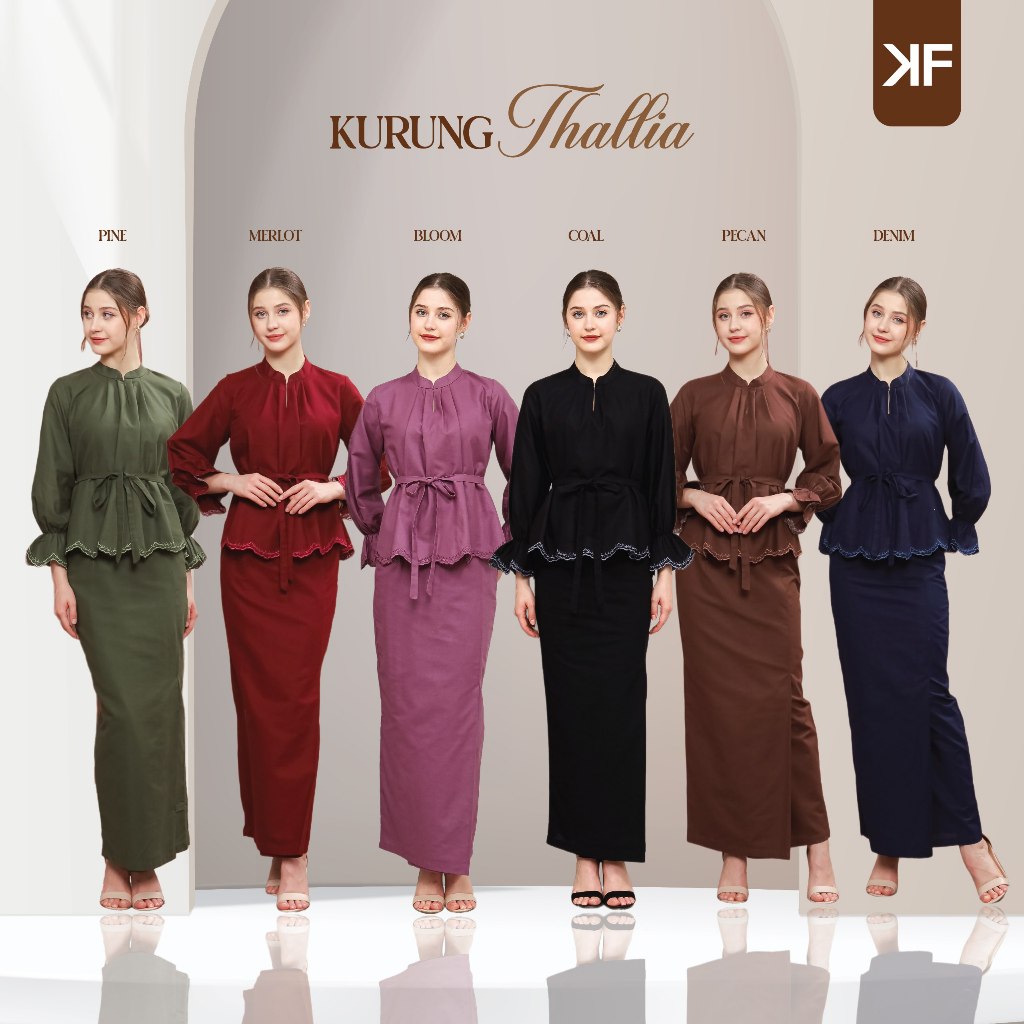 Thallia Kurung Raya 2025 Baju Raya Ibu | Shopee Malaysia