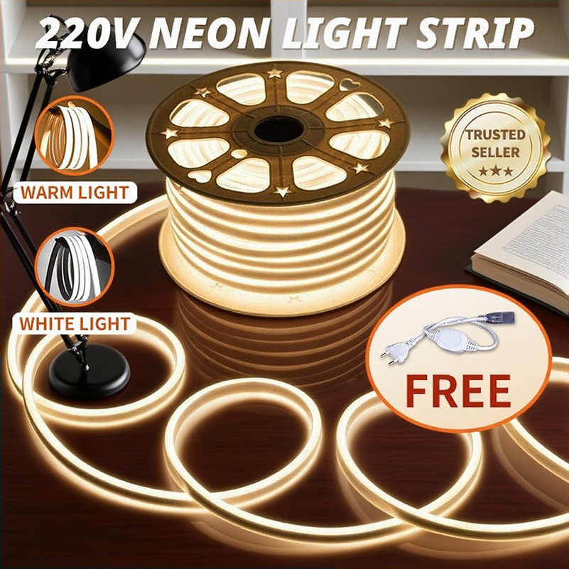 🔥Waterproof🔥LED Strip Light Side-Emitting Flexible And Bendable Living ...