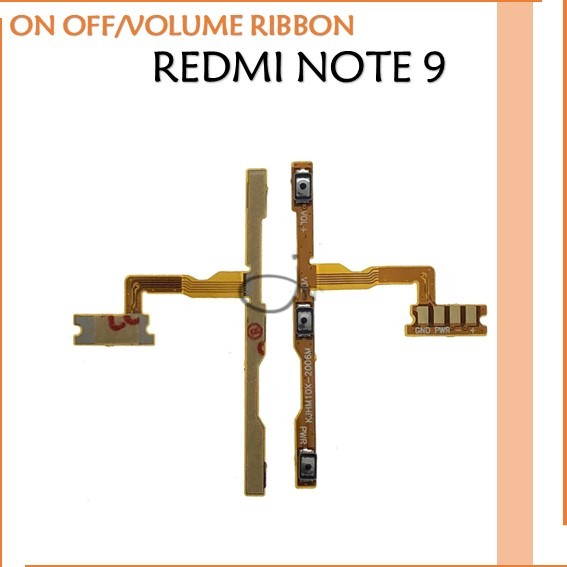 On Off/Volume Ribbon for REDMI NOTE 9/NOTE 9 PRO/S2/NOTE 9S/NOTE 10 ...