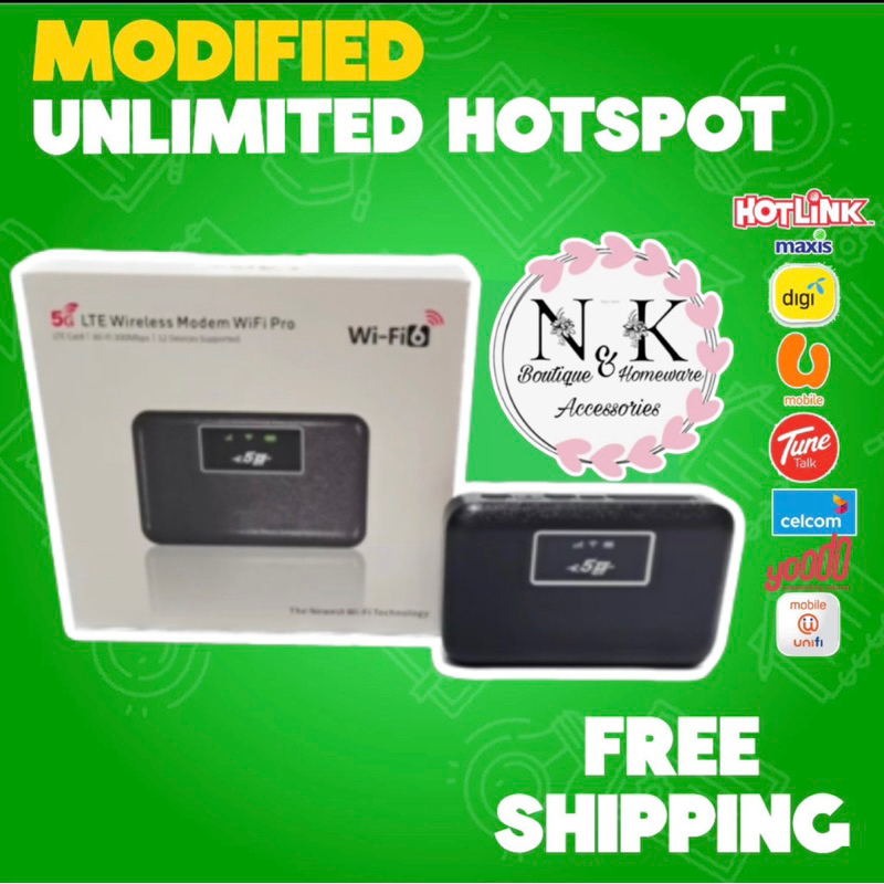 🔥 2024 🔥 NEW MiFi WiFi Modified LOCK BAND 28 Modem K10 Unlocked Pocket ...