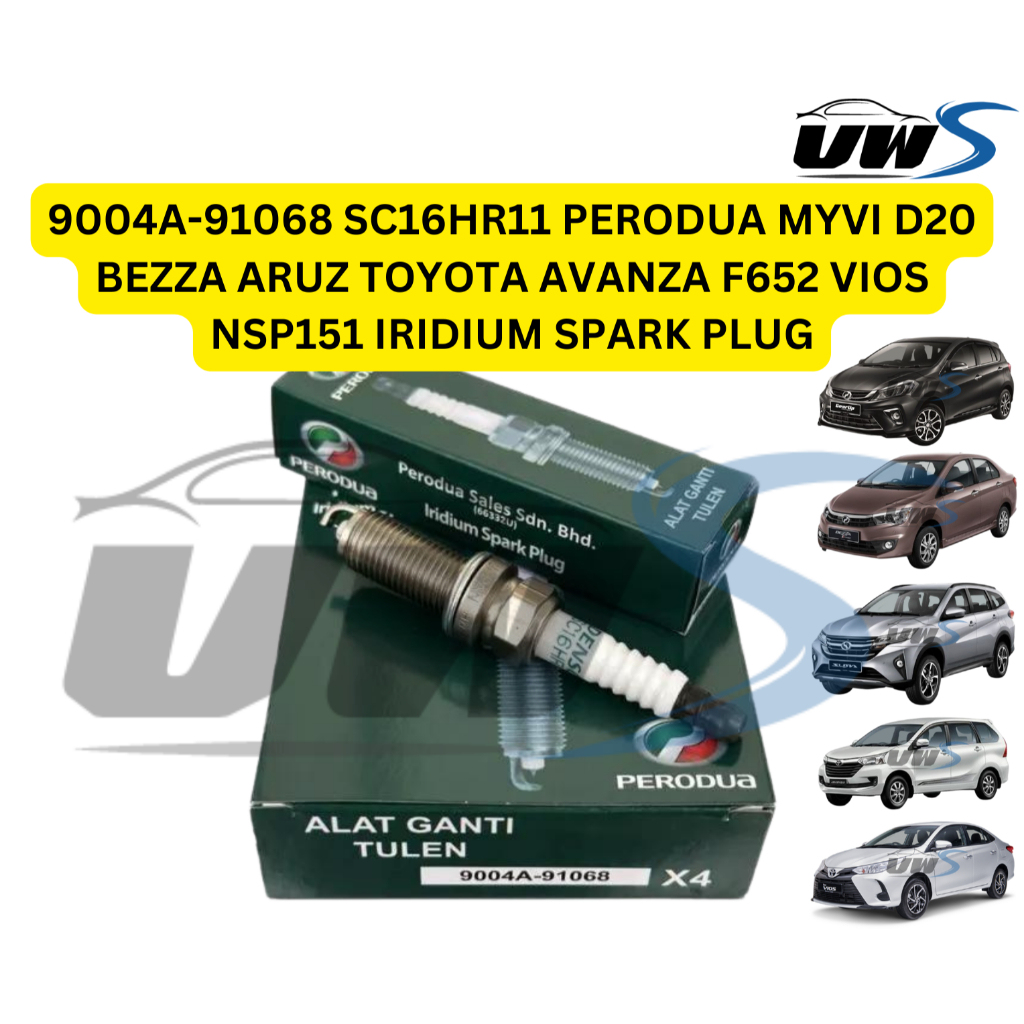 9004A-91068 SC16HR11 PERODUA MYVI D20N BEZZA ARUZ TOYOTA AVANZA F652 ...