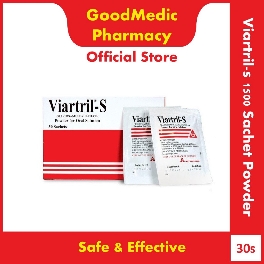 Viartril-S Glucosamine 1500mg Powder Sachet (30s) | Shopee Malaysia