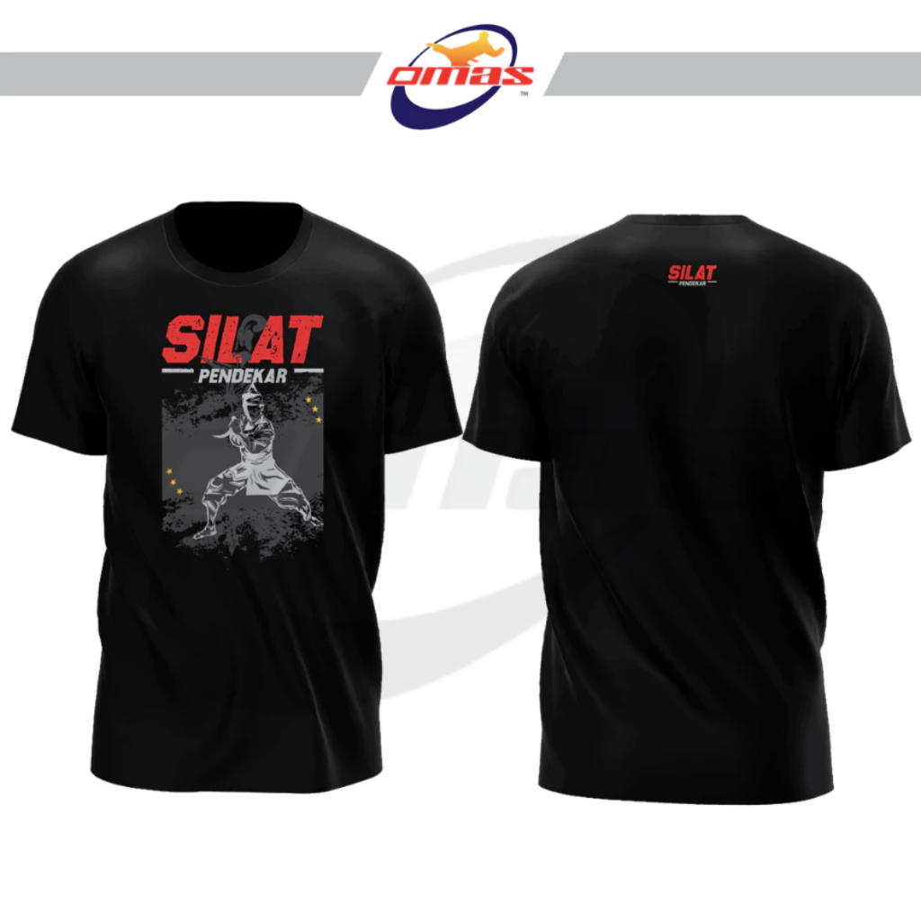 OMAS Silat Malaysia Silat Pendekar Baju T-Shirt (Silat Gayong) ACC5004K ...