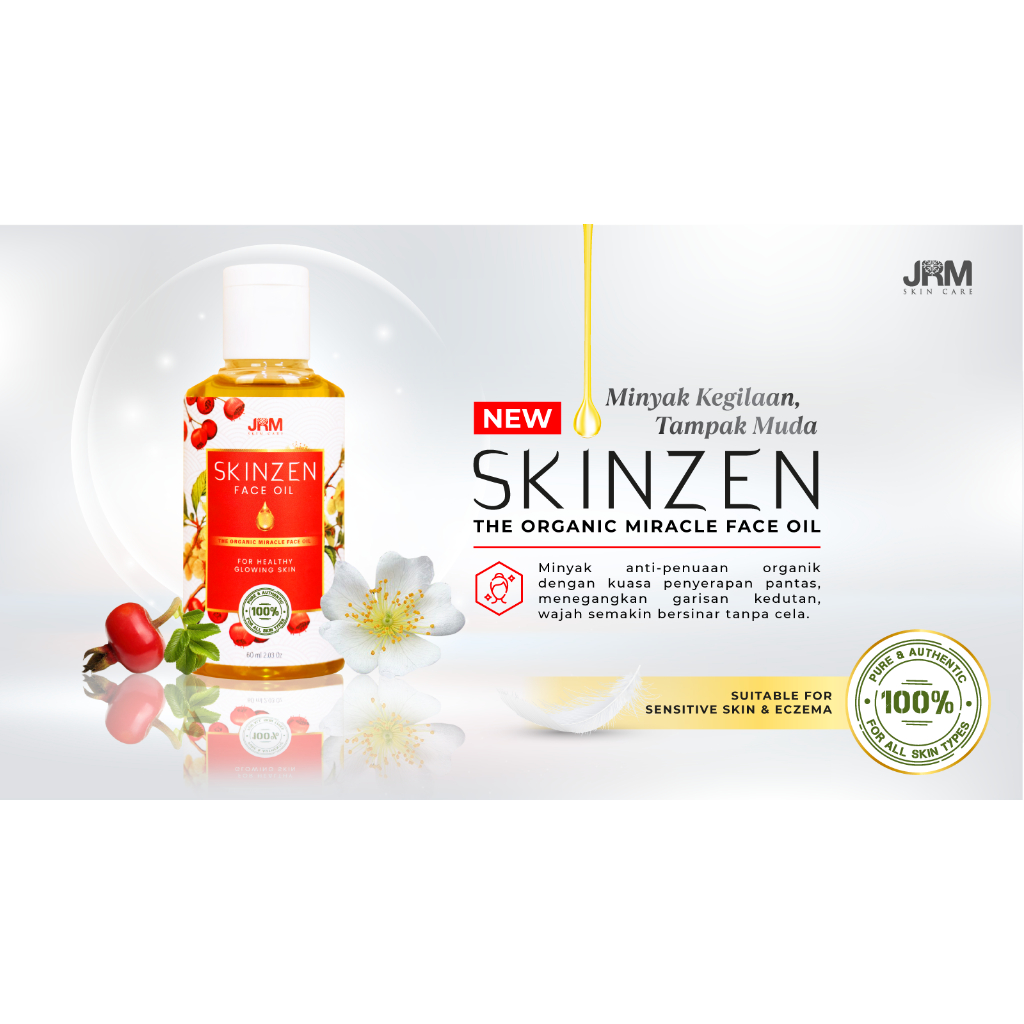 JRM SKINZEN FACE OIL JAMU RATU MALAYA (100% ORIGINAL) | Shopee Malaysia