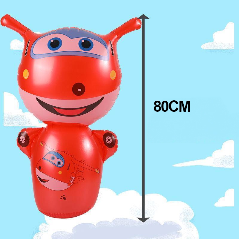 | Giant 80CM Inflatable Punching Toy for Kids | Cartoon Design | Indoor ...
