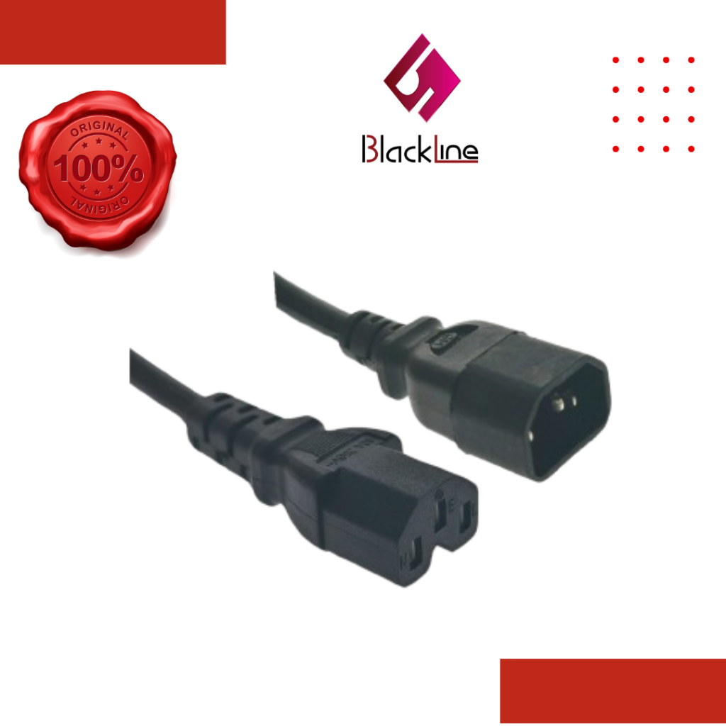 BLACKLINE CA475 C14 TO C15 POWER CORD 1.5MM 3METER | Shopee Malaysia