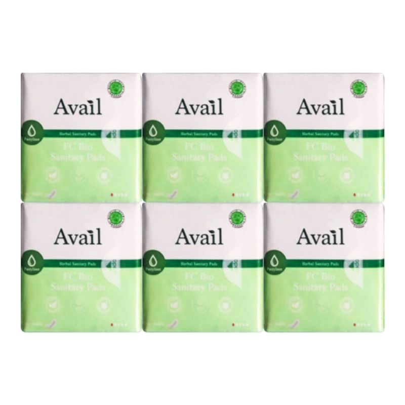 Avail Bio Sanitary PANTYLINER Pad [Ready Stock BUNDLE SET BUY 4 FREE 2 ...