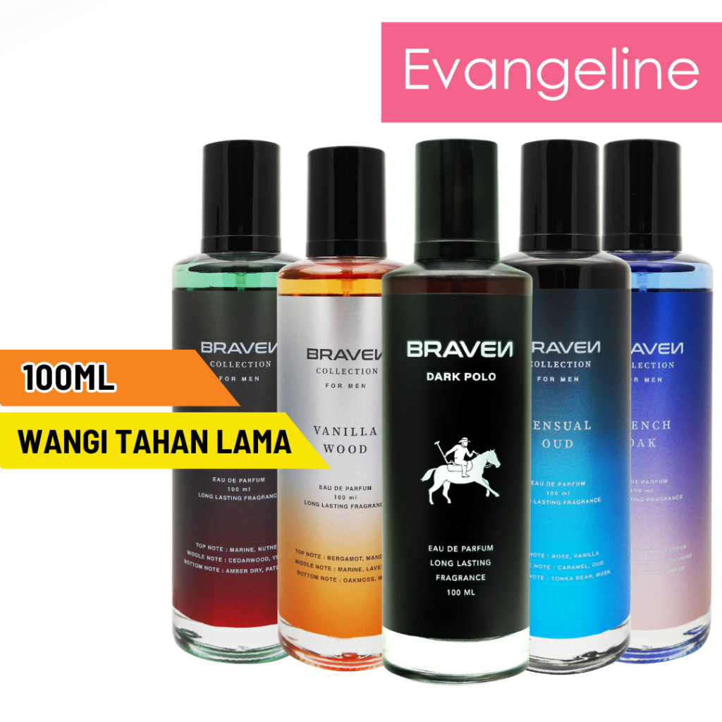 Braven Collection Eau De Perfume For Men Minyak Wangi Lelaki Mens Men ...