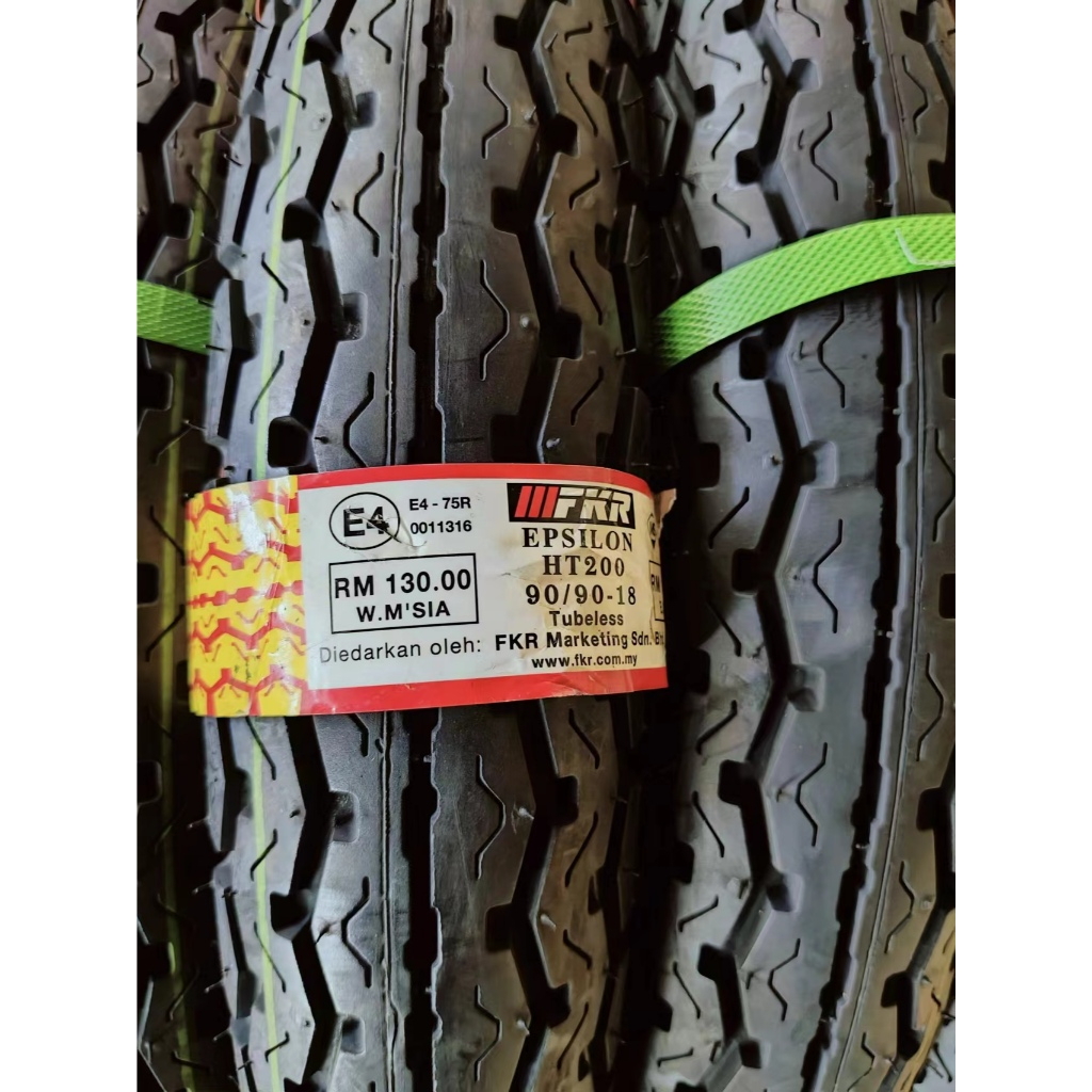 FKR TYRE 90/90-18 TUBELESS/TUBE-HT200-TYRE FKR THAILAND | Shopee Malaysia