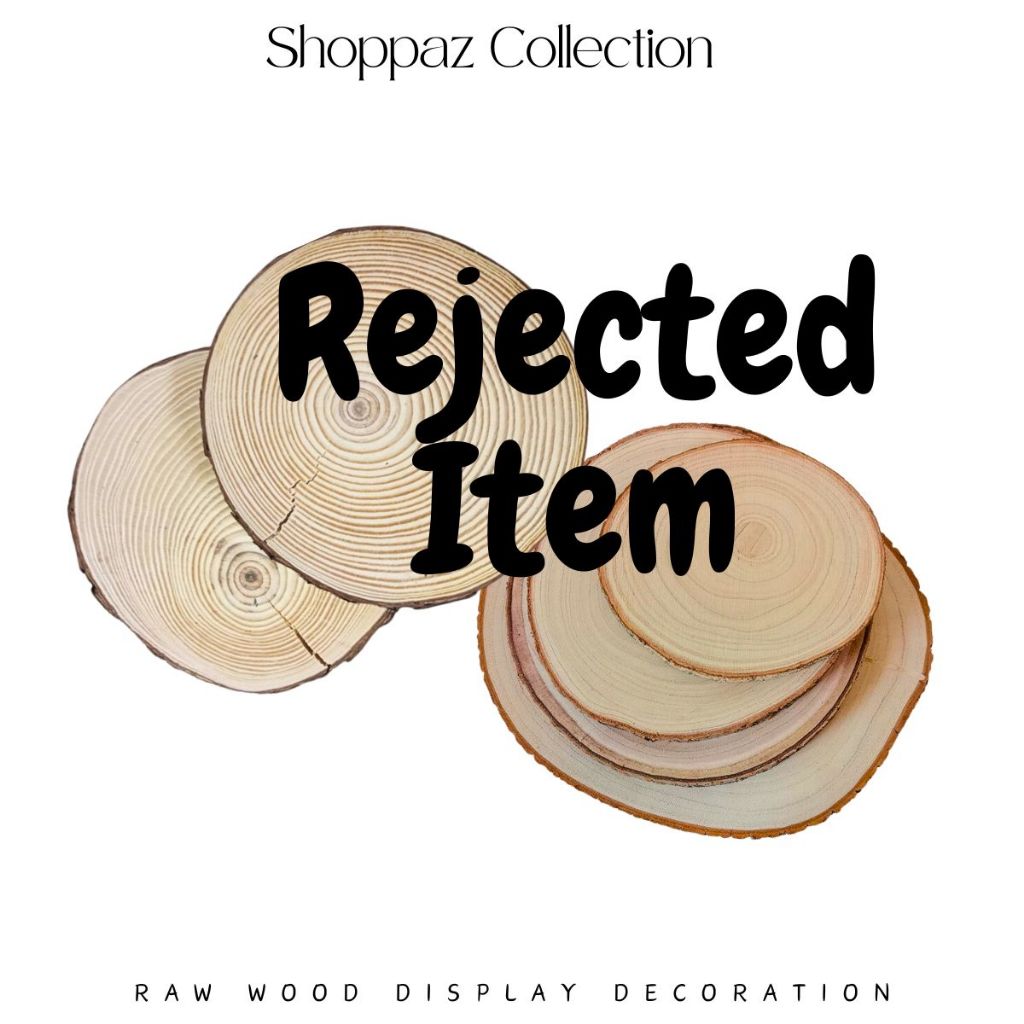 Shoppaz Rejected / Defected Wood Raw Wood Decor Placemat Wedding Decor ...