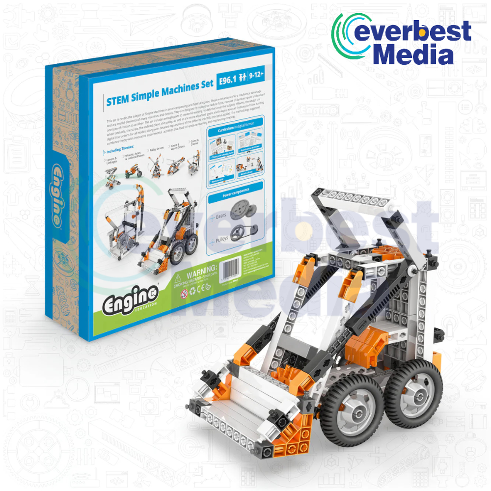 Engino - STEM Mechanics Master Set | Shopee Malaysia