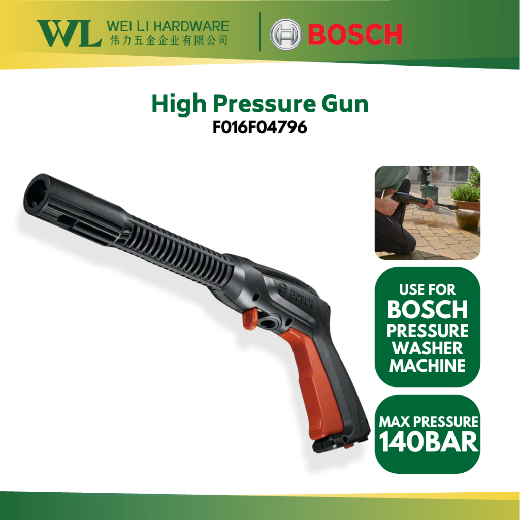 Bosch Aquatak Pressure Gun Trigger Gun F016F04796 / aquatak gun bosch ...