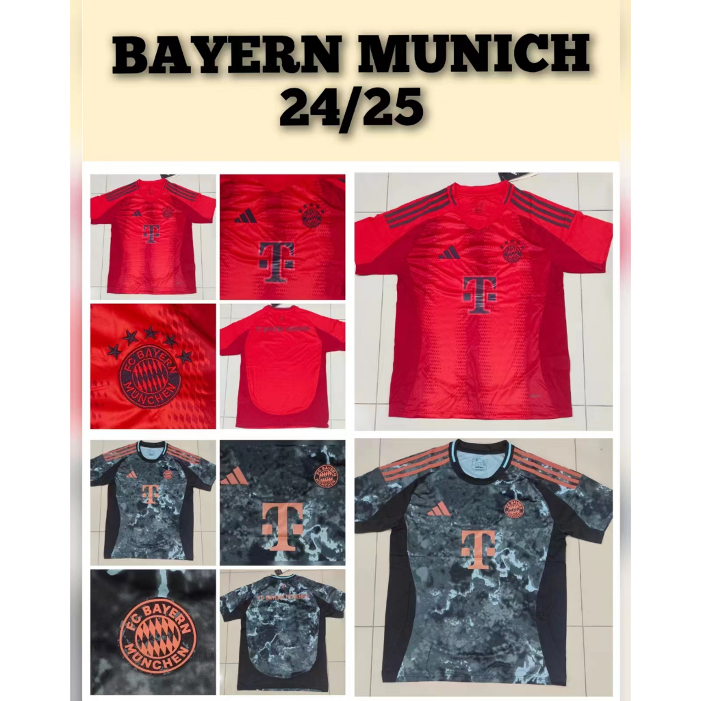 Bayern Munich Jersey 22/23 Home Kit Away Kit 3RD Kit Football Bayern ...
