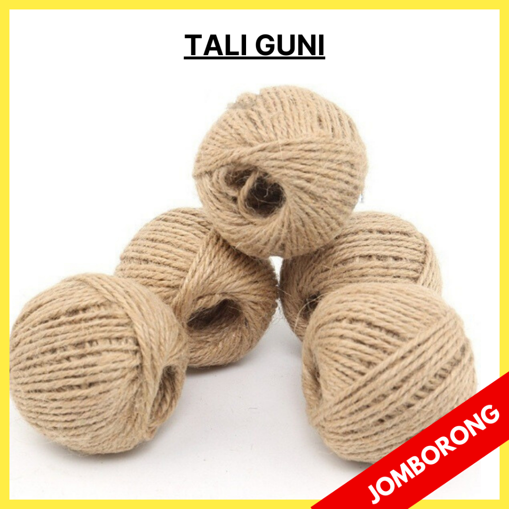 TALIGUNI JUTE ROPE Natural Jute Hemp Linen Rope Twine String Cord Shank ...