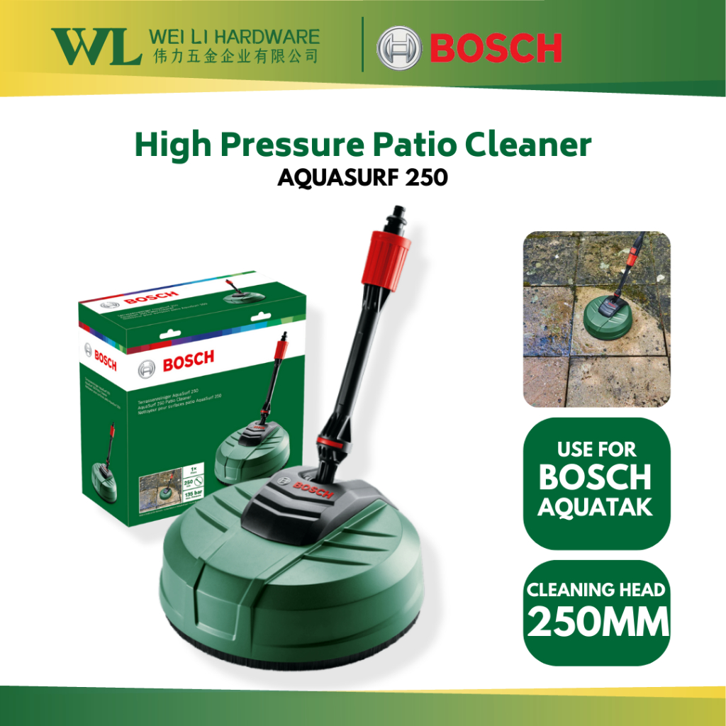 BOSCH AquaSurf 250 Patio Cleaner for Bosch AQUATAK / Bosch Aquatak ...