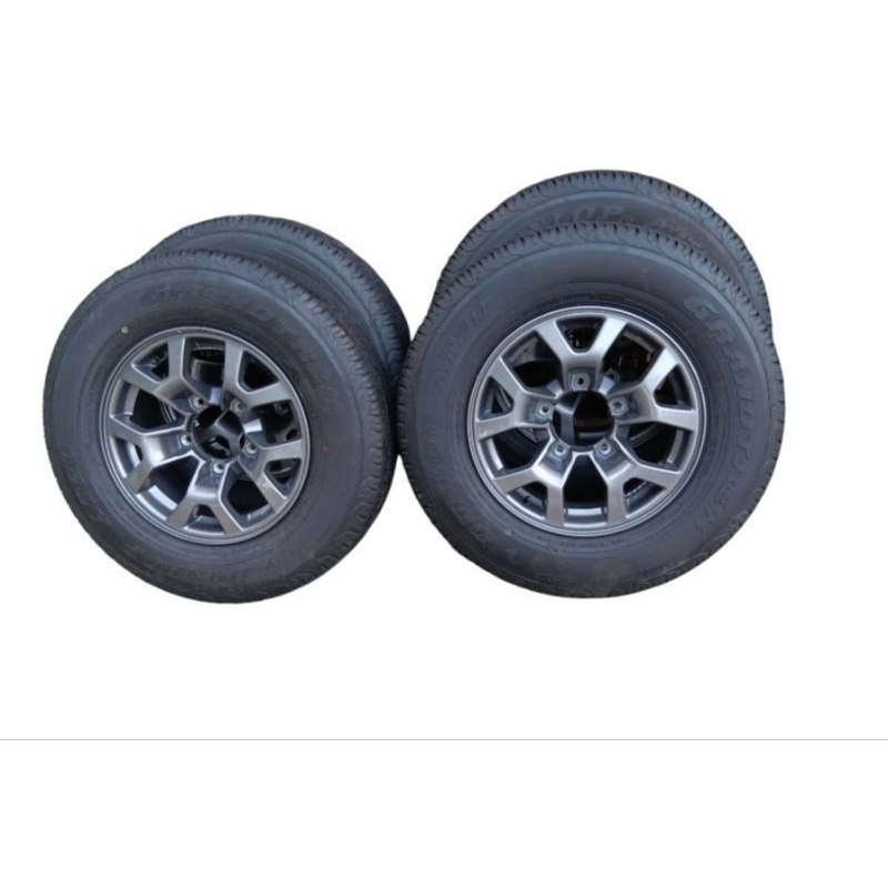 Original Japan (New) SUZUKI Jimny Sierra Original Aluminum Wheel Dunlop ...