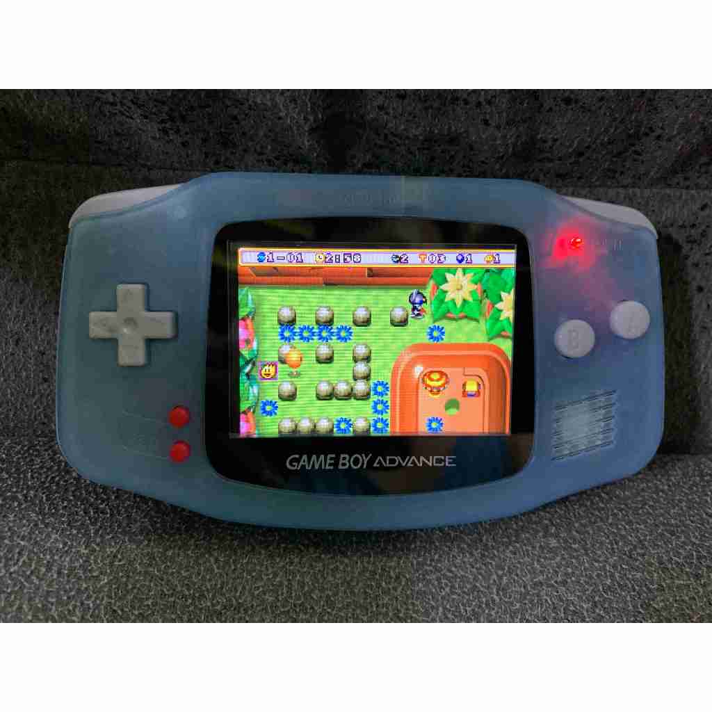 Nintendo Gameboy Advance GBA IPS Backlight LCD Mod with New shell ...