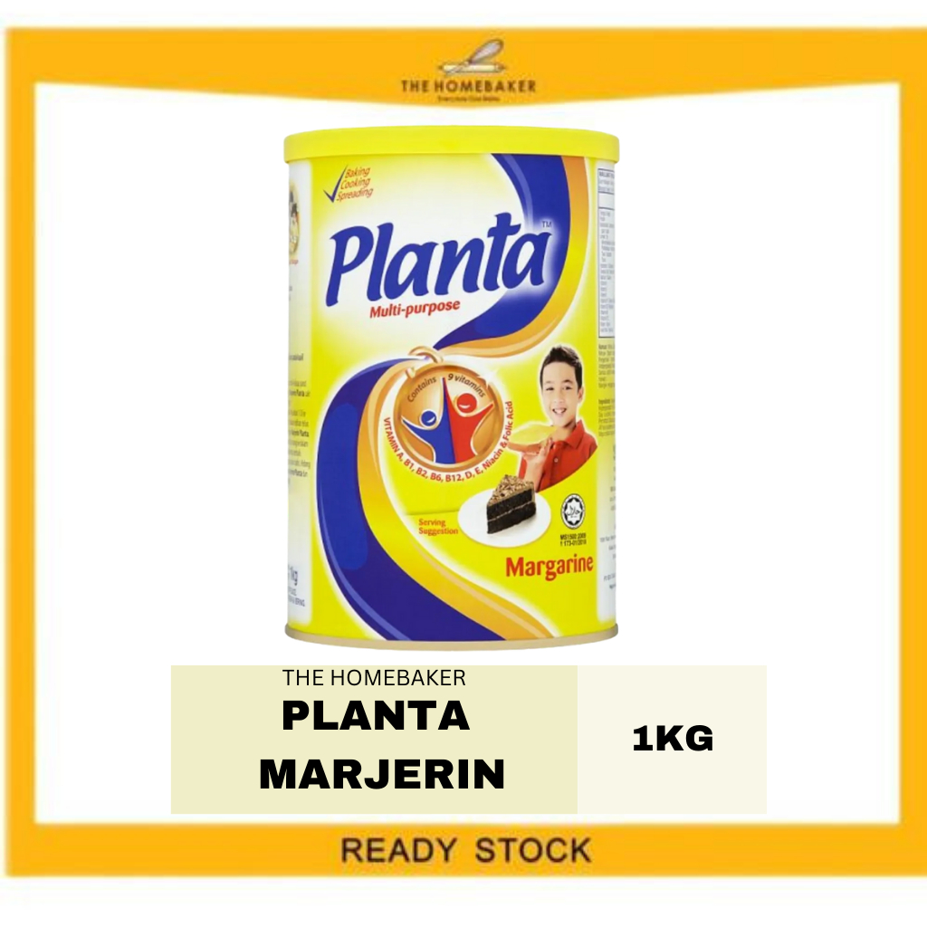 PLANTA MARGARINE / MARJERIN PLANTA 1KG - HOME BAKER MALAYSIA | Shopee ...