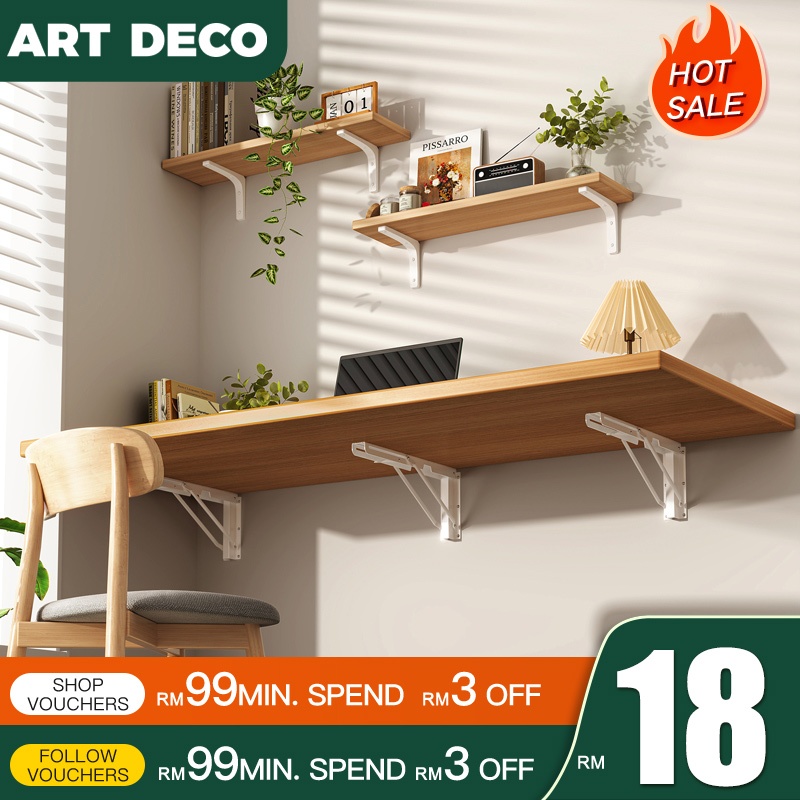 Wall shelf rack Wall Shelves Book Rack Meja dining Rak Buku Wall Rack ...