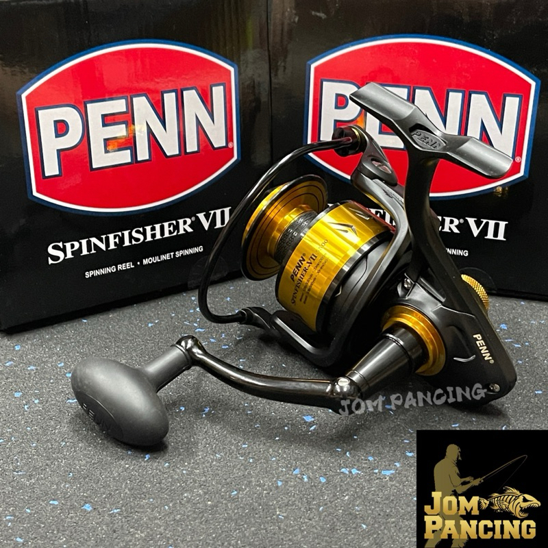 【Jom Pancing】PENN SPINFISHER VII SW FULL METAL SPINNING FISHING REEL ...