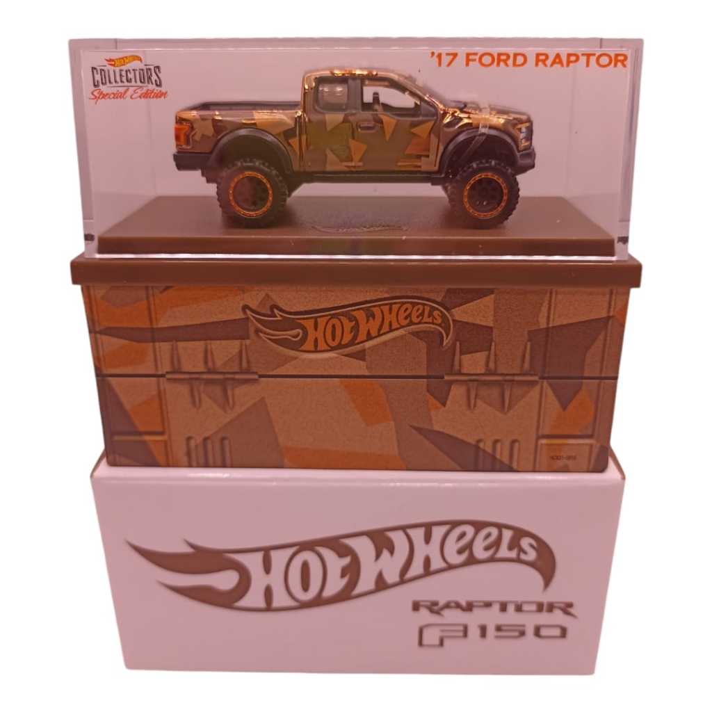Hot Wheels Custom 17 Ford Raptor Random SN/25000 | RLC | Camo | Shopee ...