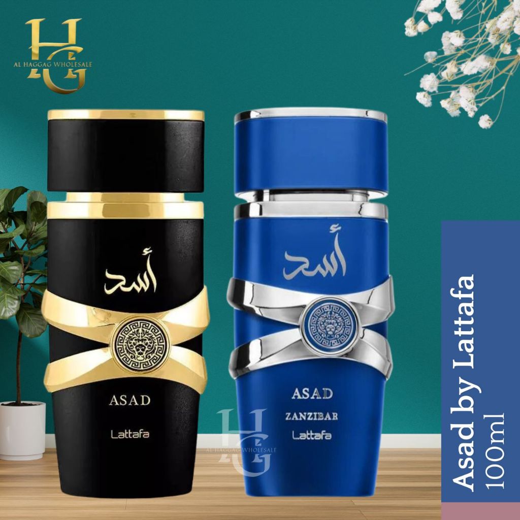 Asad 100ml Eau De Parfum for Unisex Original by Lattafa / Asad Zanzibar ...