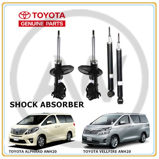 Toyota Alphard Vellfire ANH20 GGH20 2008-2015 Front Rear Shock Absorber ...