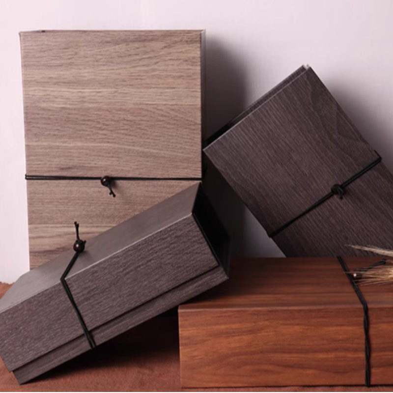 [Readystock现货] (Big Size) Premium Quality Luxury Wood Grain DIY Giftbox ...