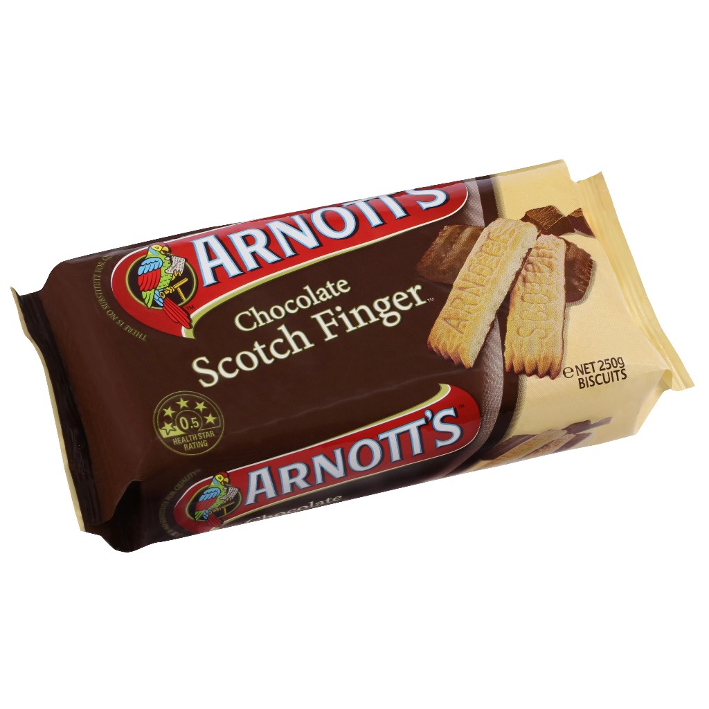 Arnott's Chocolate Scotch Finger Biscuits, 250g (Assorted) | Shopee ...