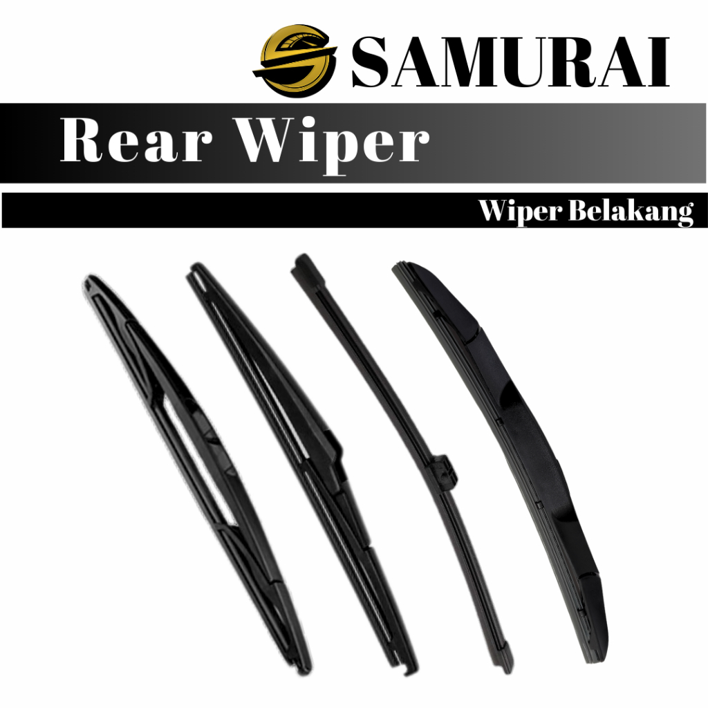 [LIVE ONLY] Samurai Rear Wiper [Wiper Belakang] | Shopee Malaysia