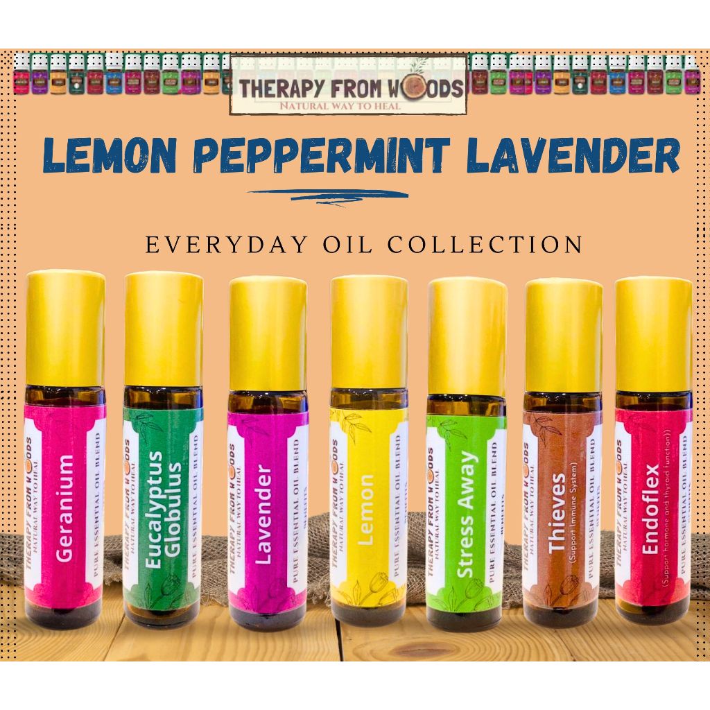 TFW: LEMON PEPPERMINT LAVANDER LEMONGRASS VALOR ABUNDANCE DIGIZE FRANKINCENSE ROSEMARY STRESS ...