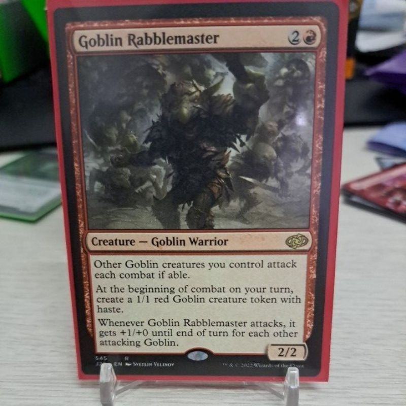 MTG Goblin Rabblemaster (J22)(Rare) | Shopee Malaysia