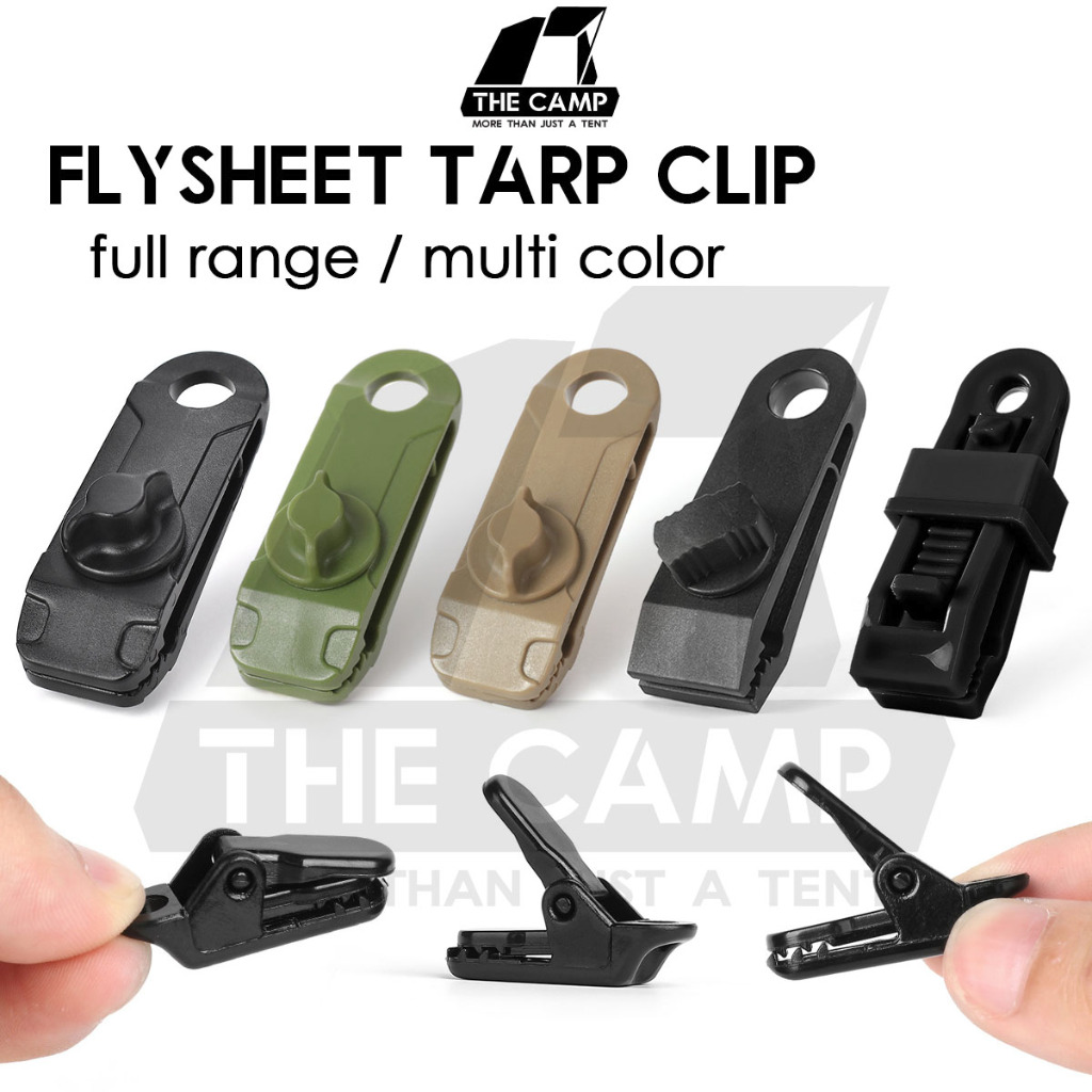 Heavy Duty Flysheet Clip Tarp Clip Tent Crocodile Clip Shark Clamp ...