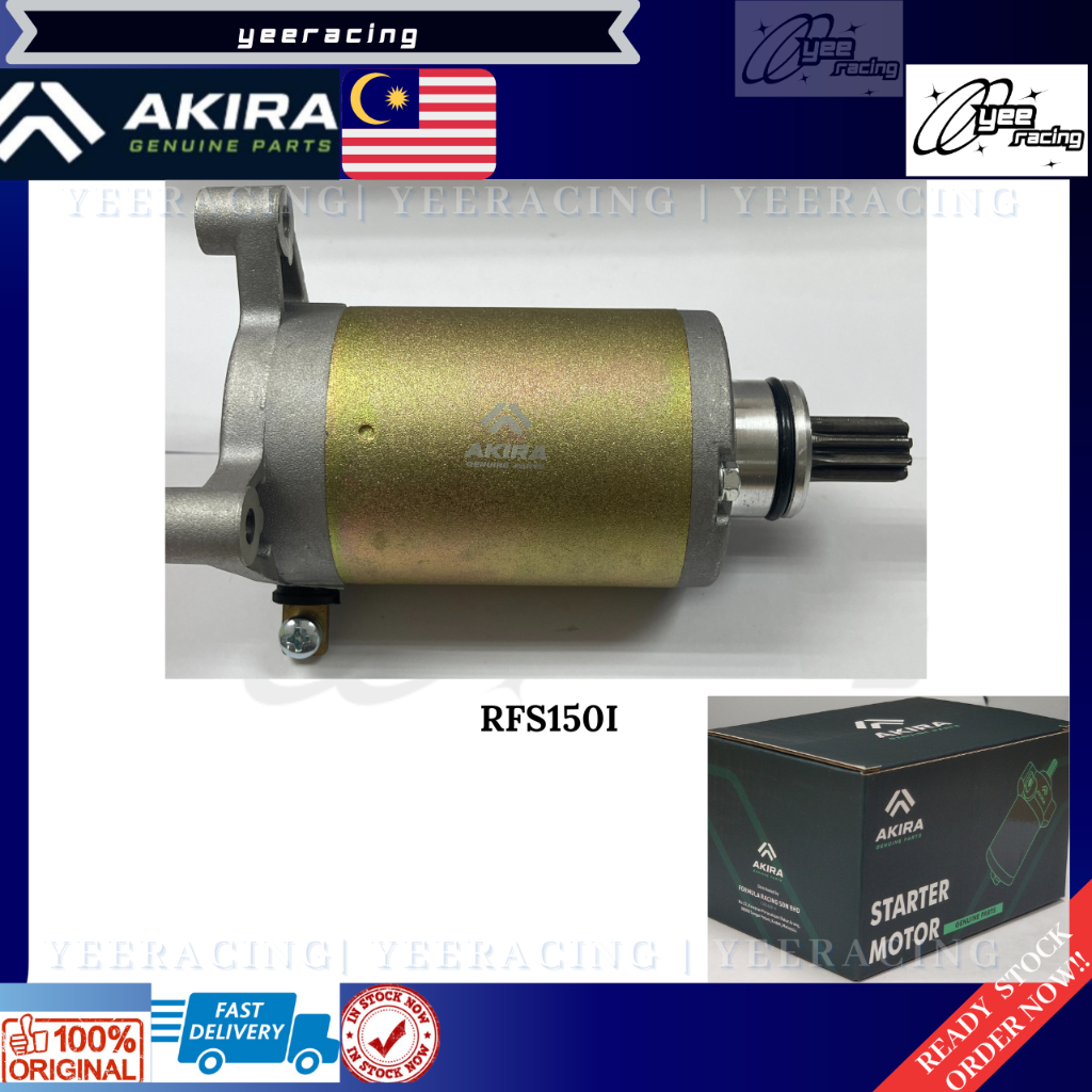 RFS150I [AKIRA GENUINE PARTS] STARTER MOTOR STANDARD BENELLI | Shopee ...