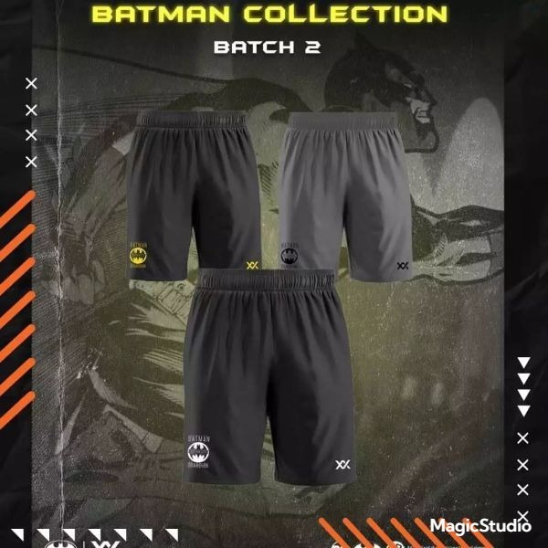 MAXX X BATMAN Pants MLPNT04 Badminton Short Pants (Original 100% ...