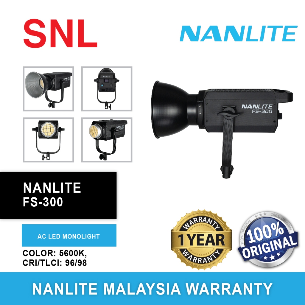 Nanlite FS-300B LED Bi-Color Monolight | Shopee Malaysia