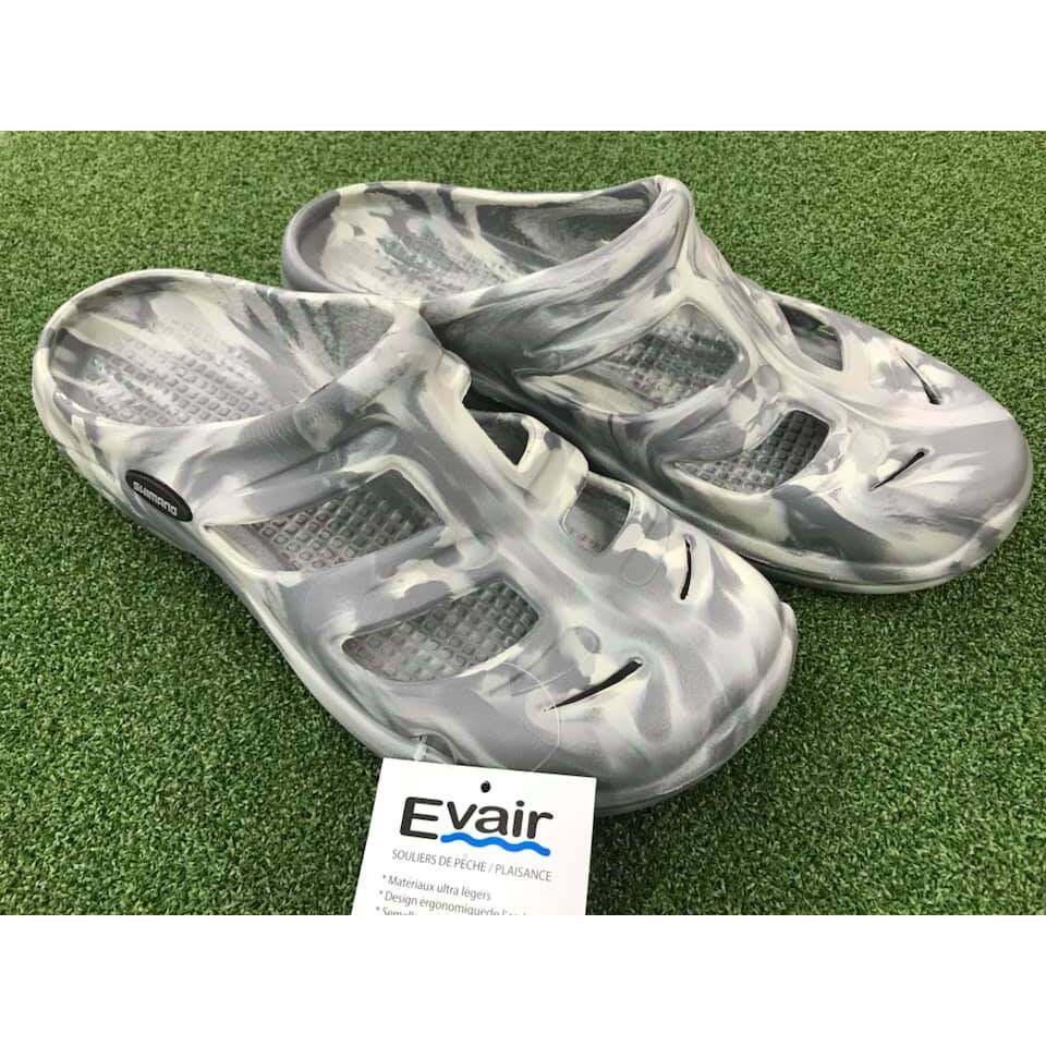 ORI SHIMANO fishing acc EVAIR SANDAL GREY CAMO Size 8/9/10/11 Kasut ...