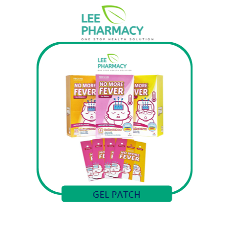 RECOVA NO MORE FEVER COOLING GEL BABY/CHILDREN/ADULT (1 PATCH) | Shopee ...
