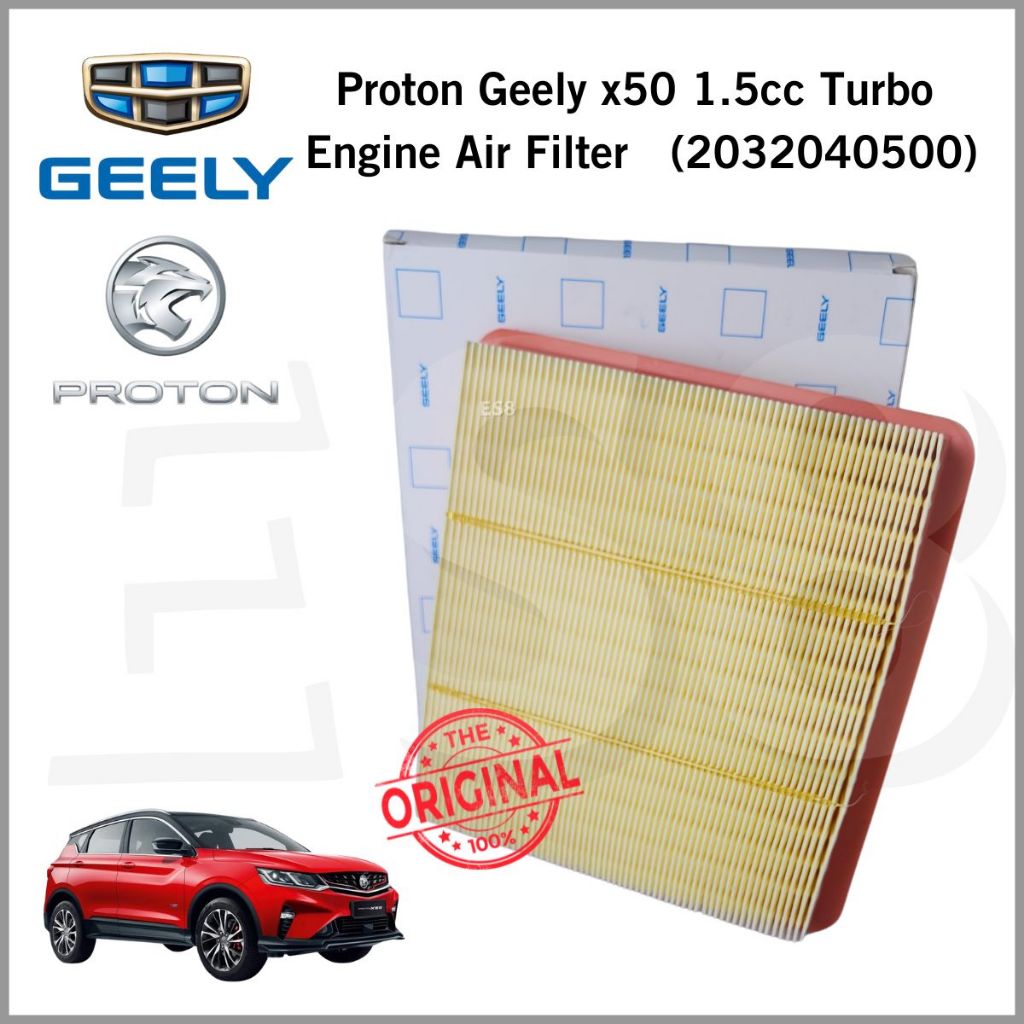 Original Geely Proton X50 1.5cc Turbo Engine Air Filter (2032040500 ...