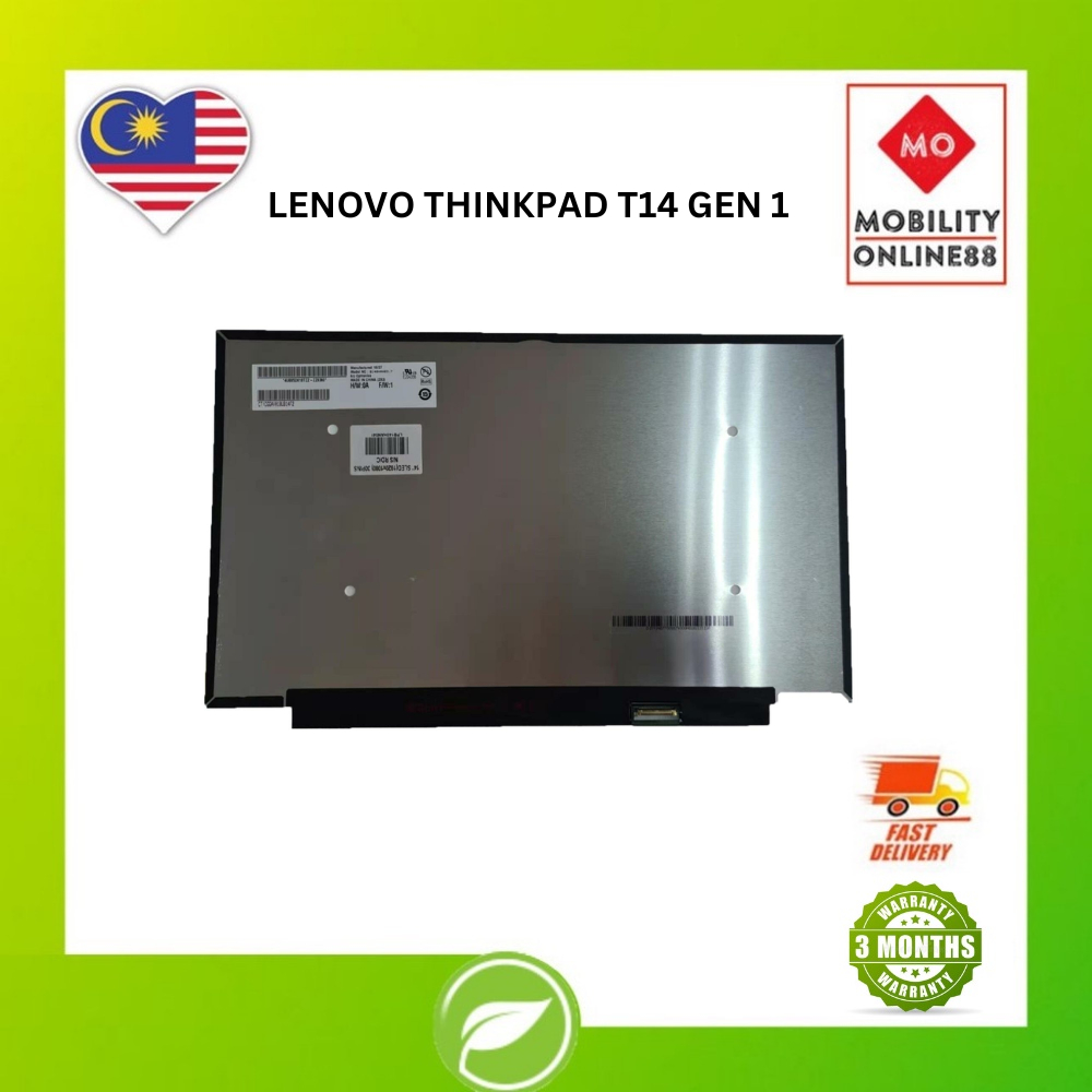 LENOVO THINKPAD T14 GEN 1 P14S GEN 1 Laptop LCD LED Screen | Shopee ...